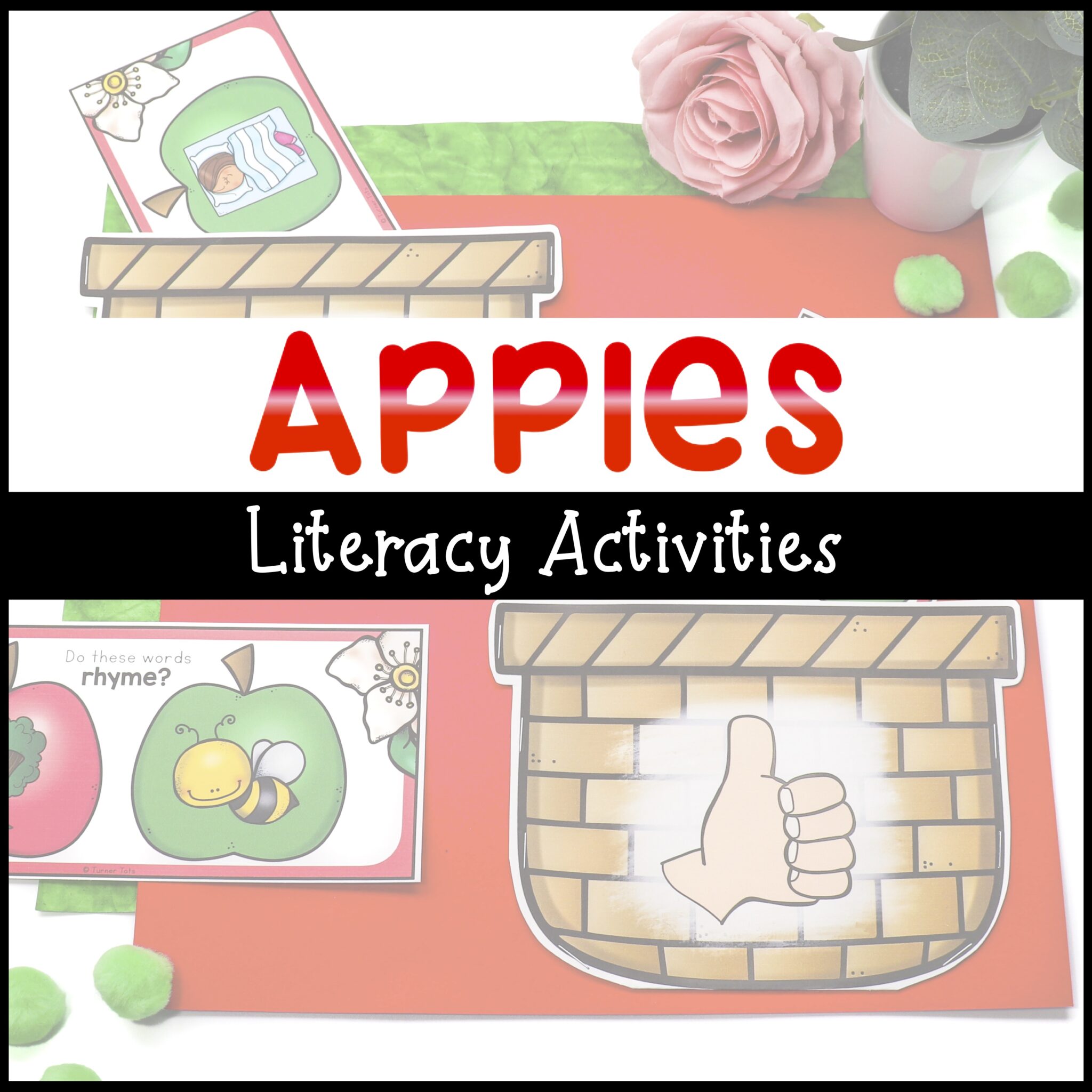 Apple Fine Motor Activities Picked Fresh from the Tree