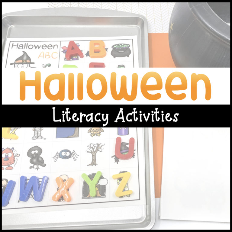 5 Halloween Activities Toddlers Love: A Treat in Literacy Centers ...