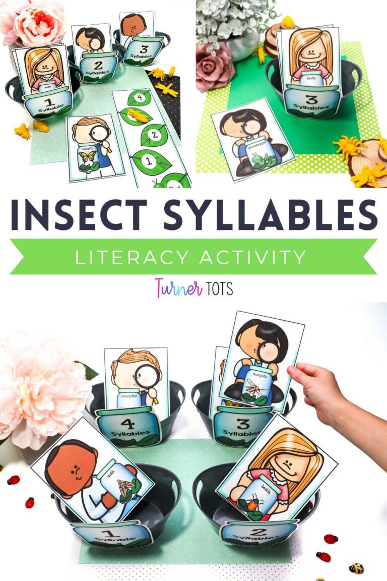 5 Insect Preschool Activities Crawling with Fun for Literacy Centers