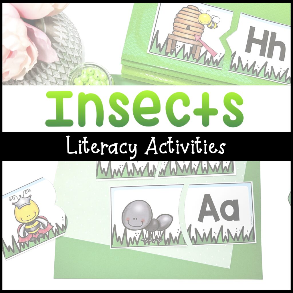 5 Insect Preschool Activities Crawling with Fun for Literacy Centers