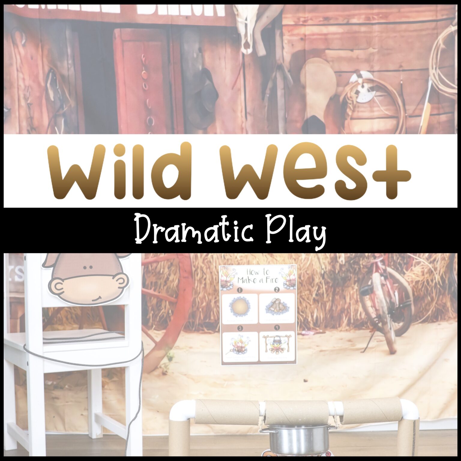 Wrangling Wild West Art for Toddlers to Unleash Creativity