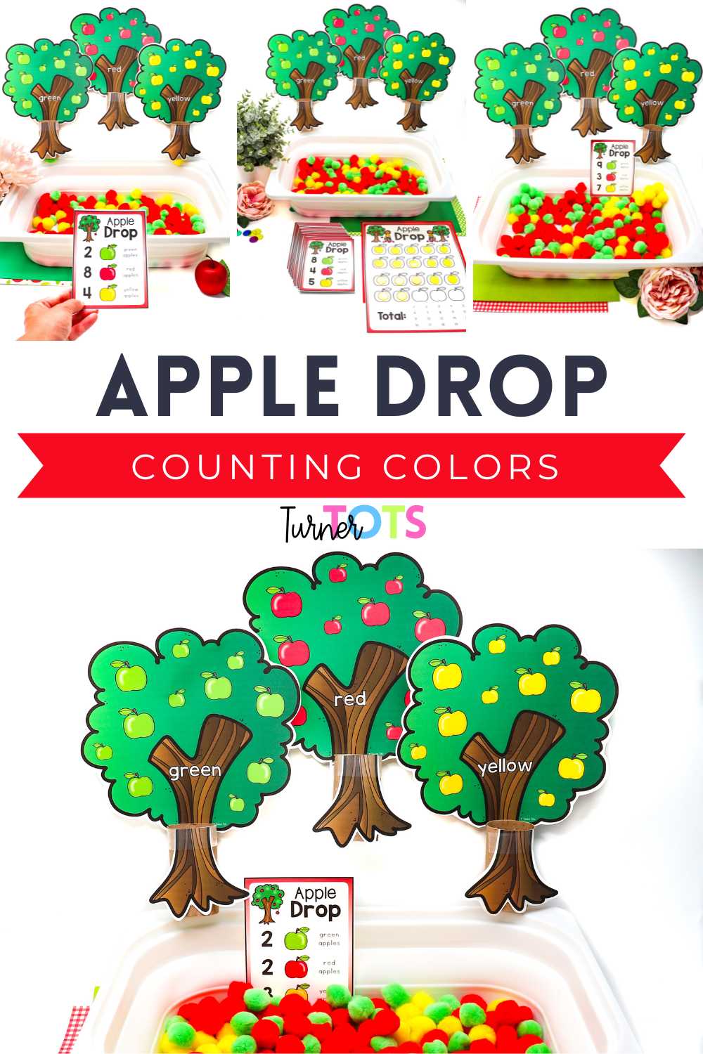 Apple Math Activities for Preschool That Are So Appealing