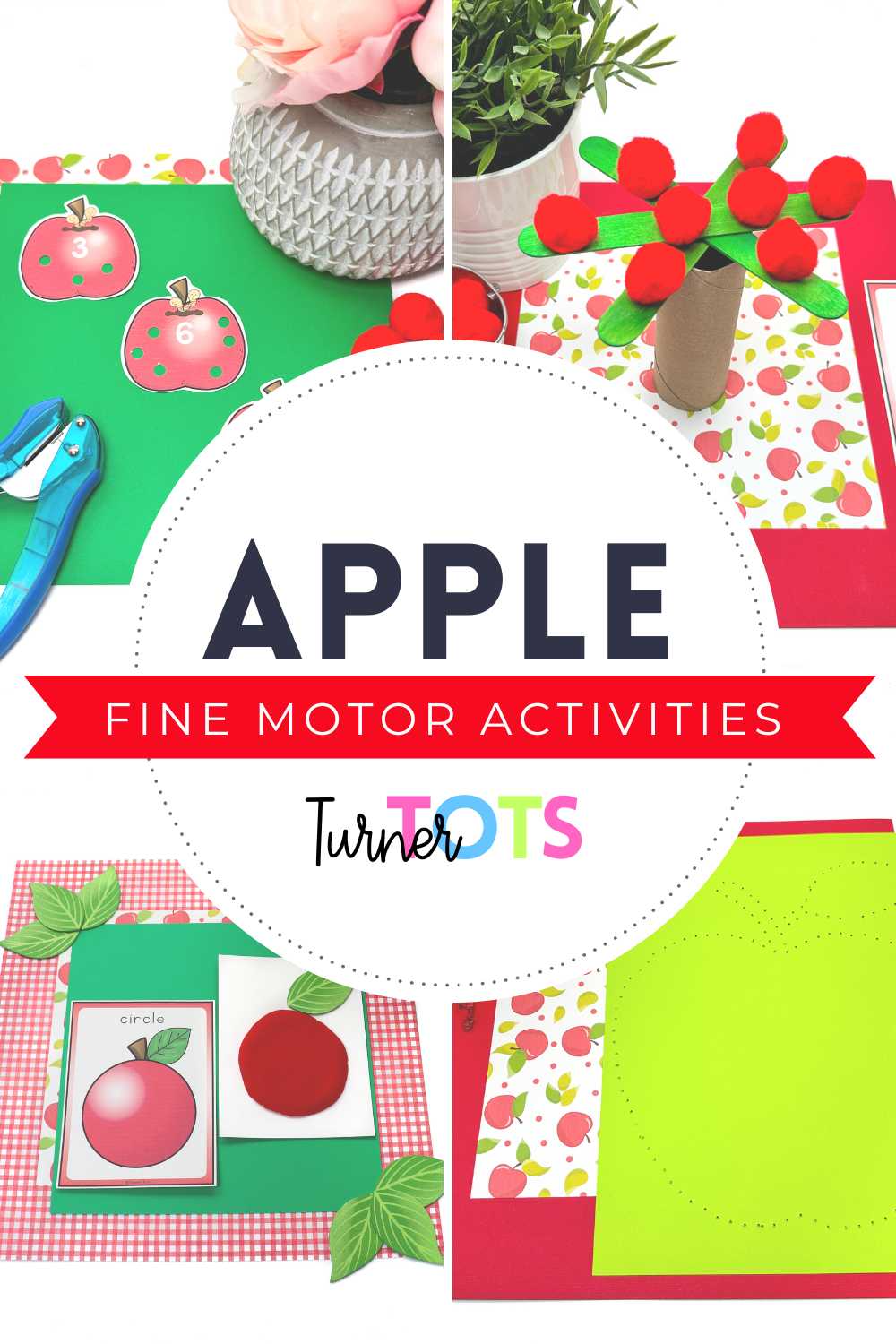 Apple Fine Motor Activities Picked Fresh from the Tree