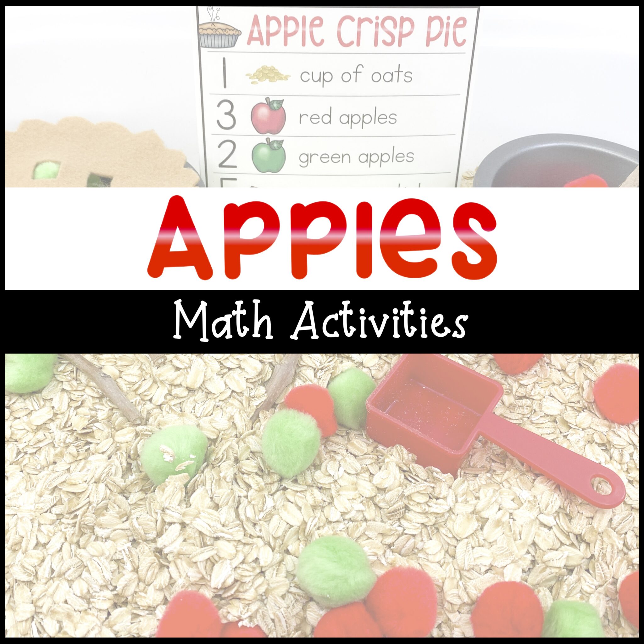 Apple Fine Motor Activities Picked Fresh from the Tree