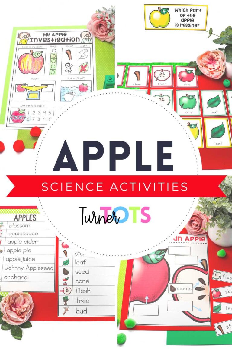 8 Apple Science Activities Perfectly Made for a Preschooler - Turner Tots