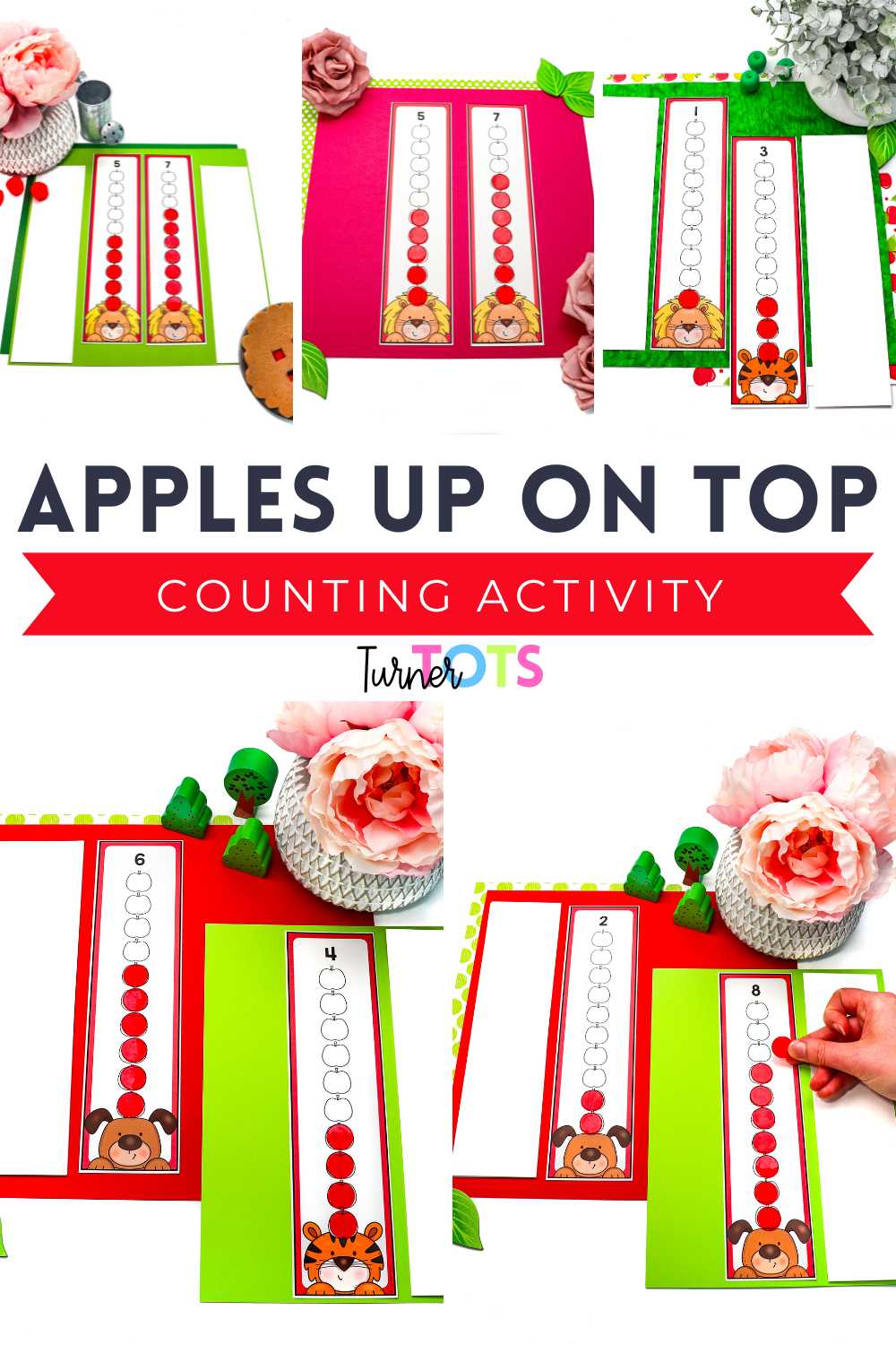 Apple Math Activities for Preschool That Are So Appealing