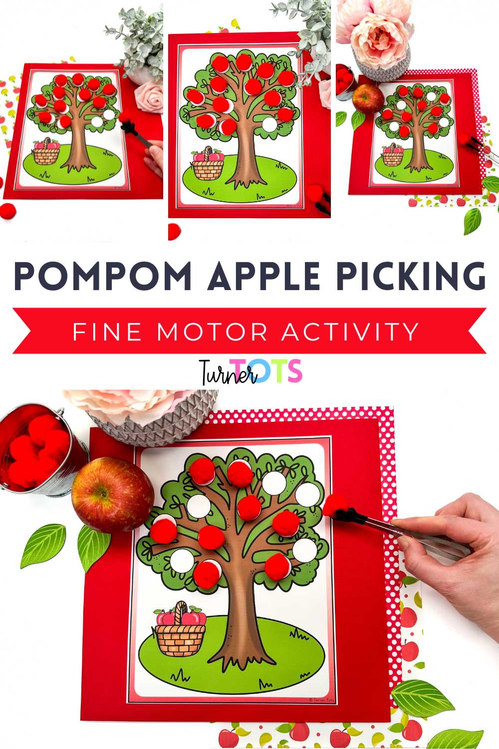 Apple Fine Motor Activities Picked Fresh from the Tree