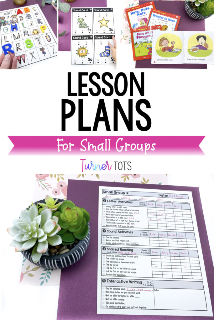 Small Group Lesson Plans To Drive Instruction In Preschool Literacy 