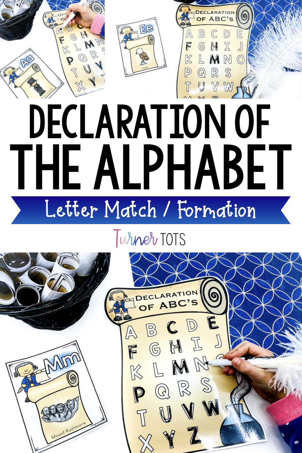 Red, White, and New USA Literacy Activities to Engage Tots - Turner Tots