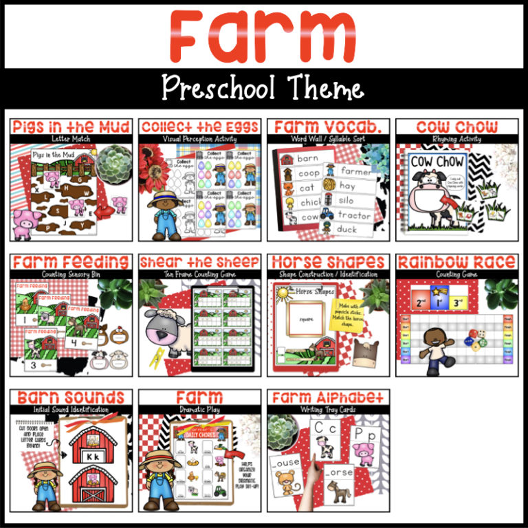 Farm Math Activities to Corral the Excitement - Turner Tots