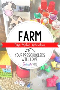 Farm Fine Motor Activities to Herd in Neat Handwriting - Turner Tots