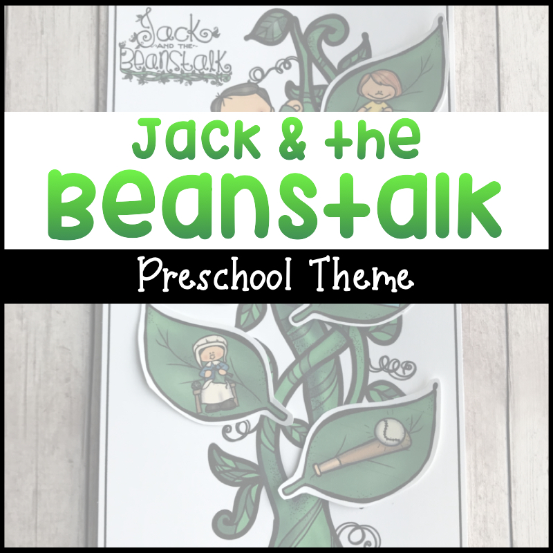 Jack and the Beanstalk Preschool Activities - Turner Tots