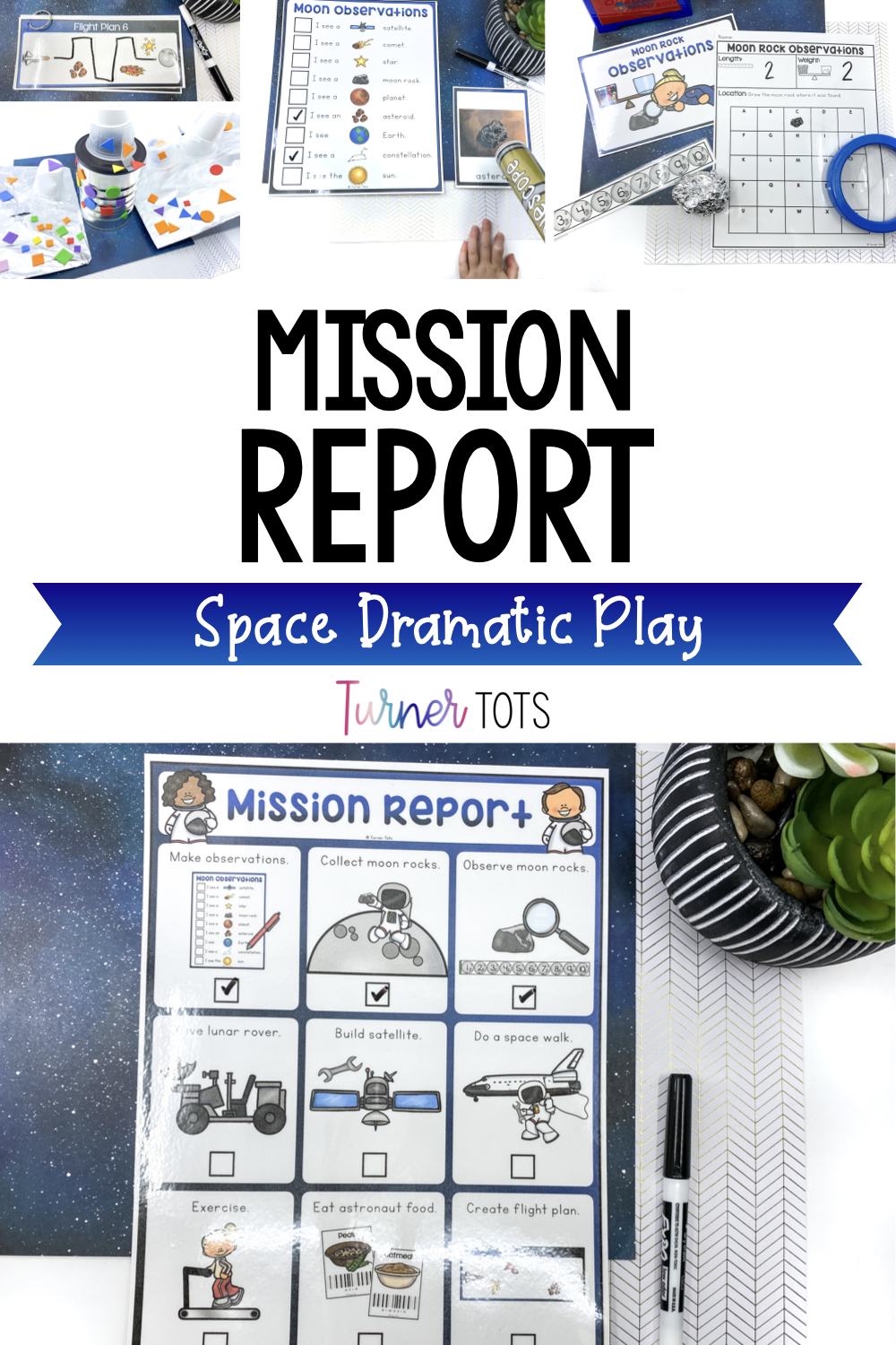 Space Dramatic Play to Send Preschoolers Out of This World - Turner Tots