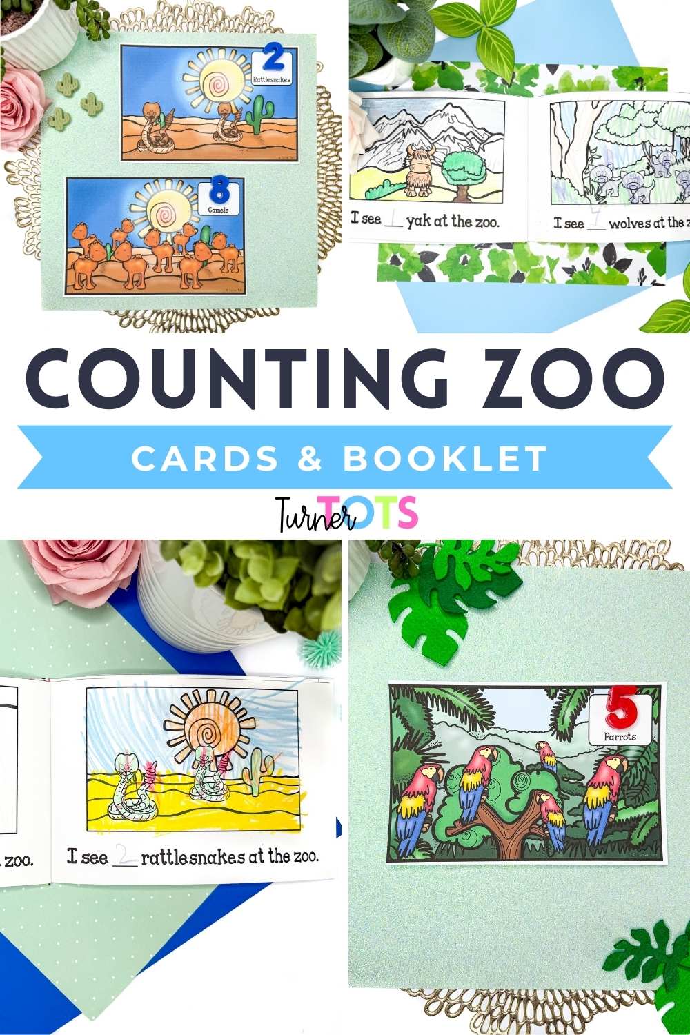 6 Zoo Activities for Preschool They'll Be Wild About in Math Centers ...