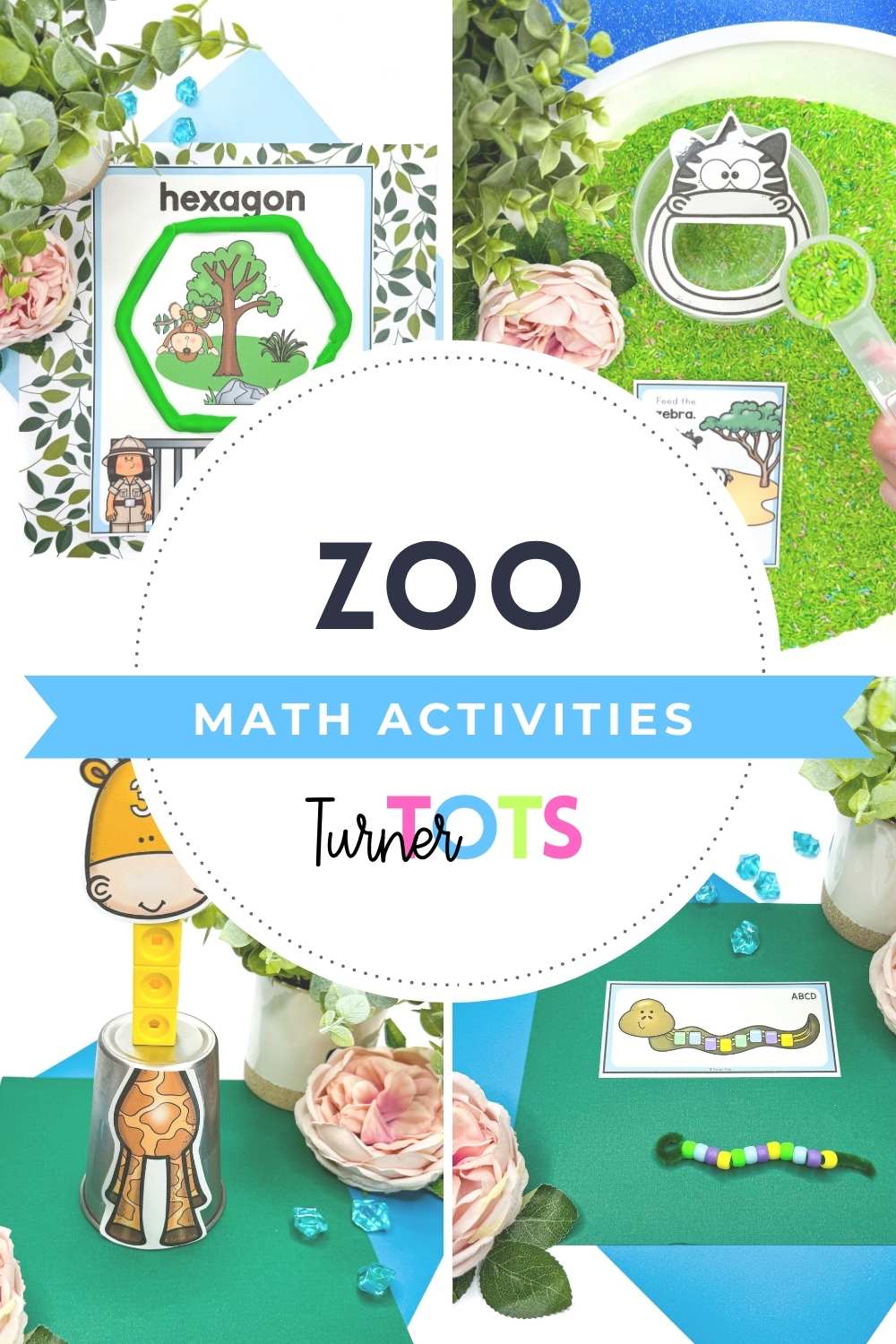 6 Zoo Activities for Preschool They'll Be Wild About in Math Centers ...