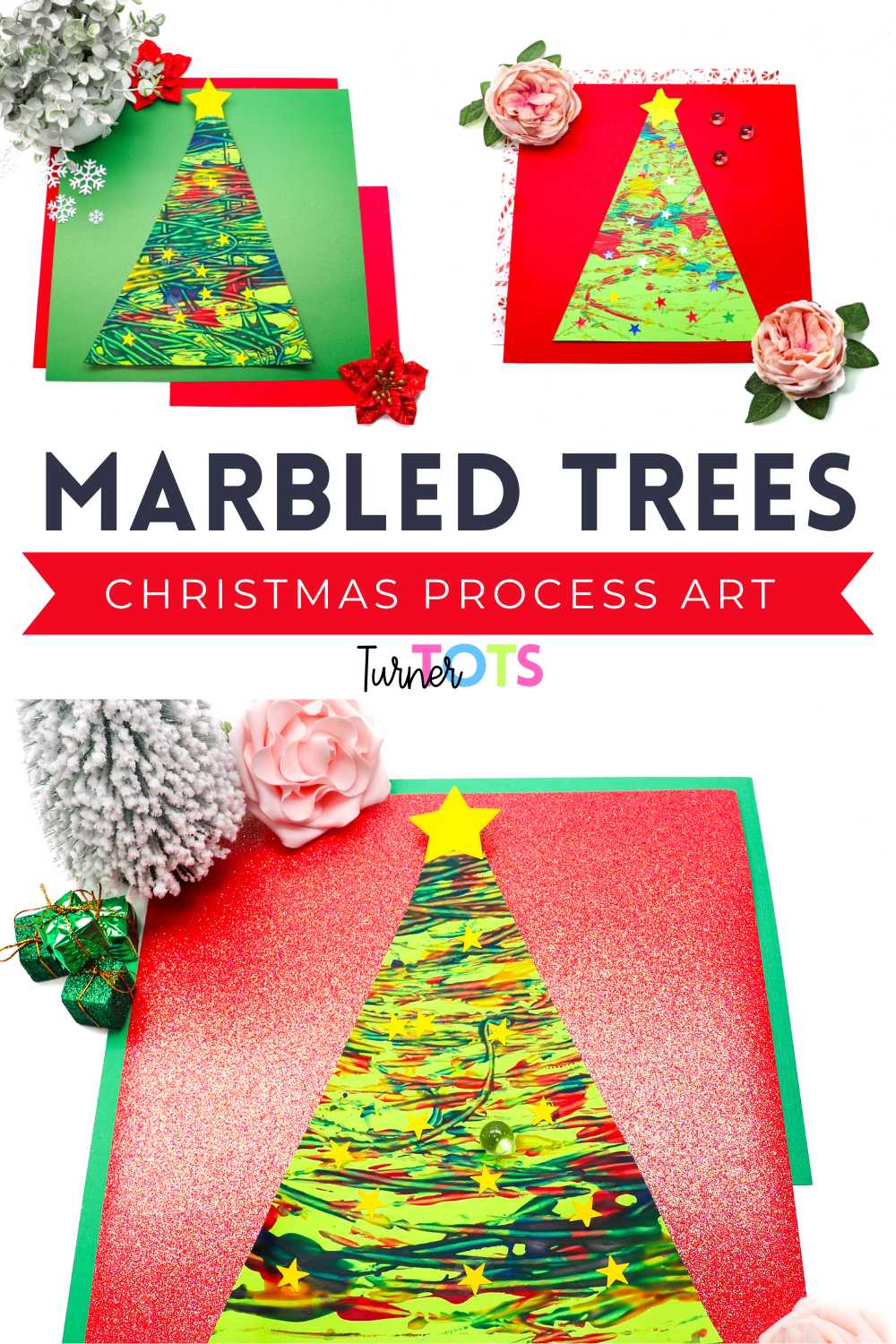 5 Christmas Art Projects for Toddlers Dashing with Delight