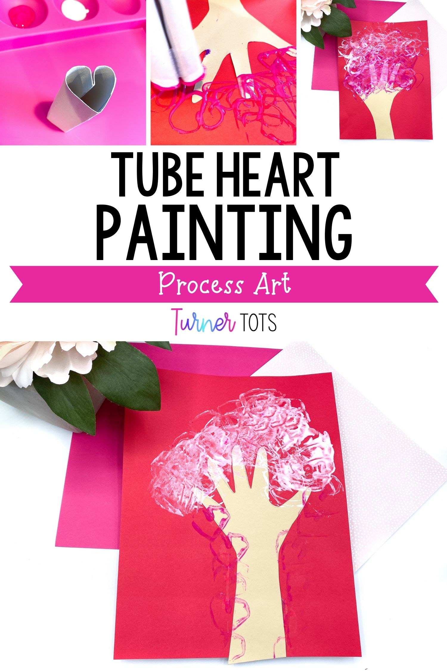 Valentine’s Day Art for Toddlers Created with Love