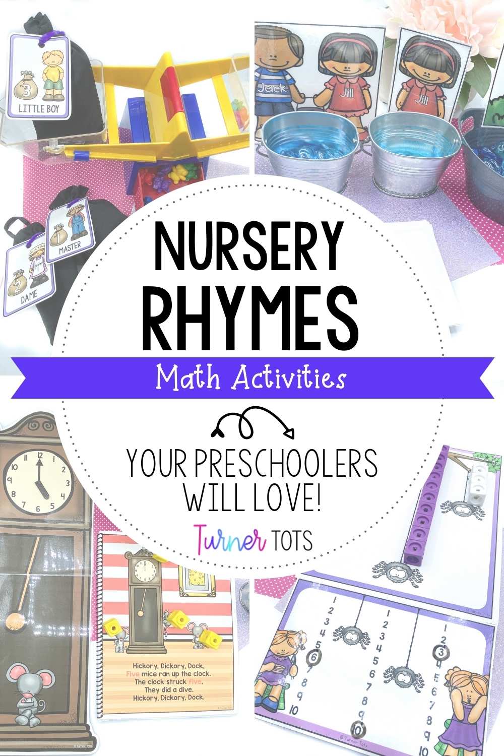 5 Nursery Rhymes Math Centers That'll Make You Jump Over the Moon