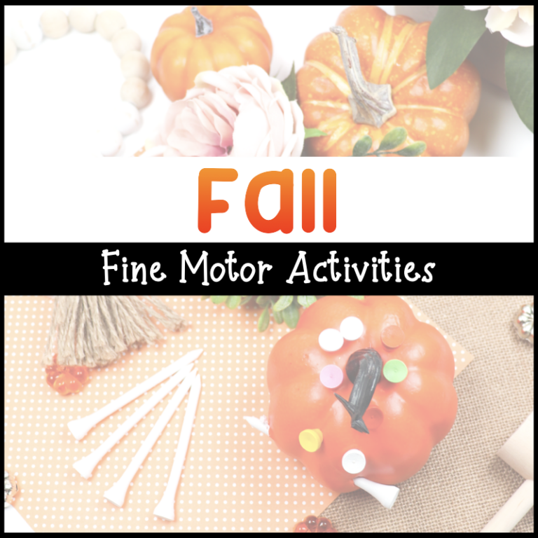 5 Fall Activities Preschoolers Love for Autumn Literacy Centers