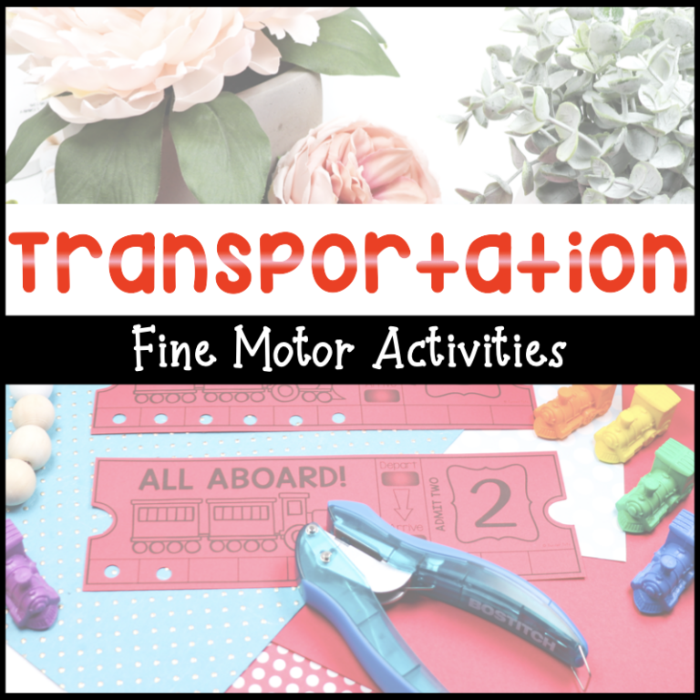 5 Transportation Math Activities for Preschoolers That Reach Soaring ...