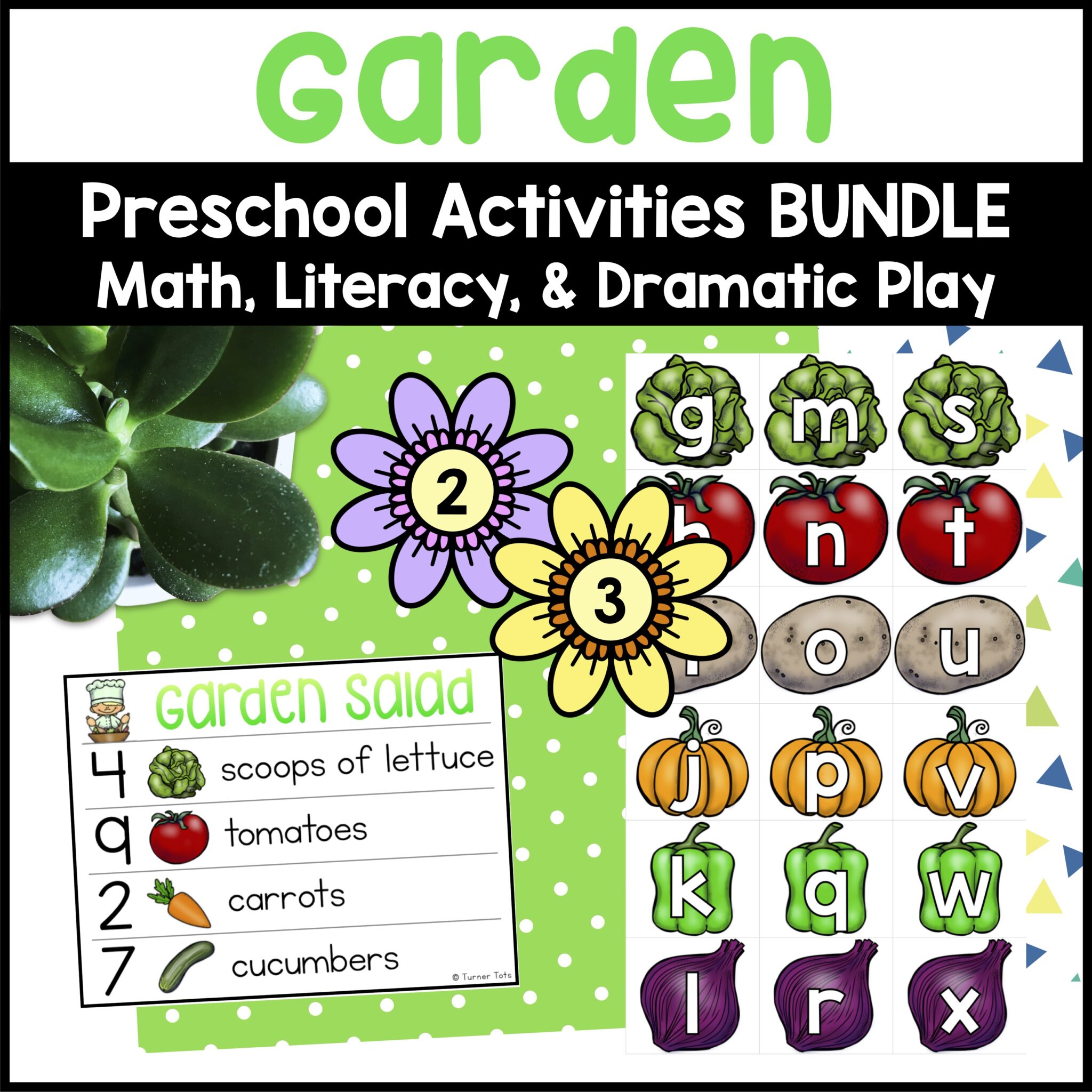 5 Garden Math Activities for Preschoolers' Growing Minds