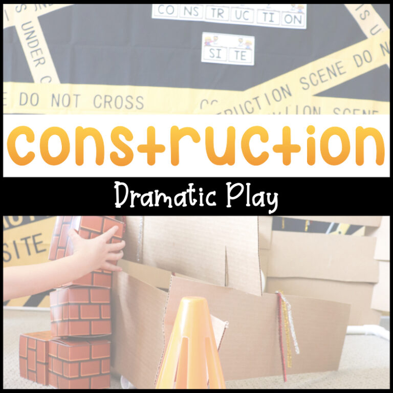 5 Construction Dramatic Play to Encourage Little Builders