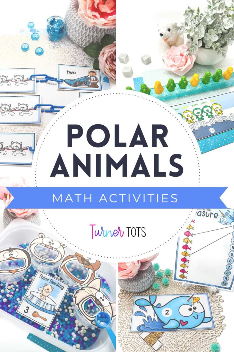 Math in the Arctic: 5 Polar Animal Math Activities for Preschoolers