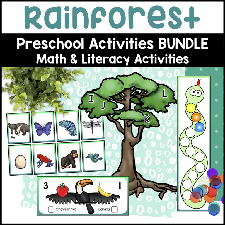 5 Jungle Math Activities for Preschoolers to Wildly Explore Numbers
