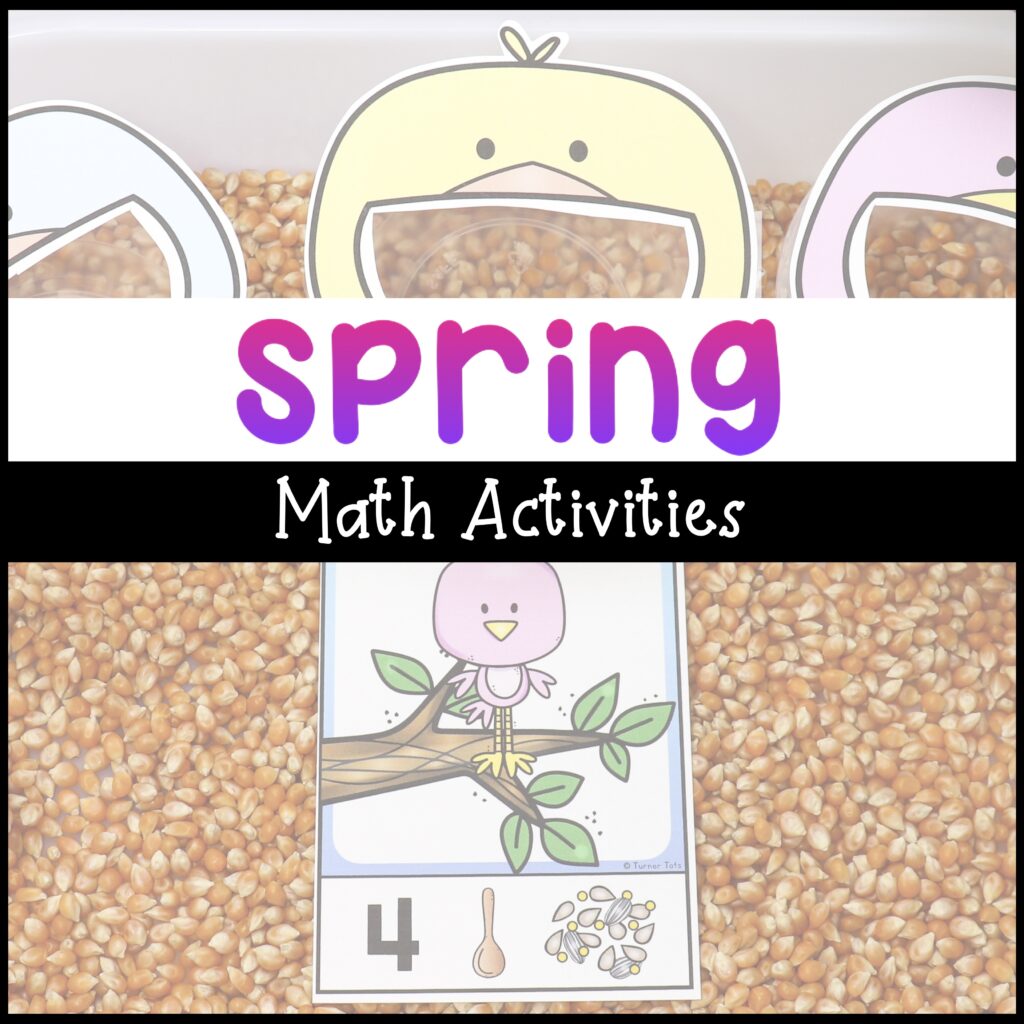 5 Spring Math Activities for Preschoolers' Learning to Blossom