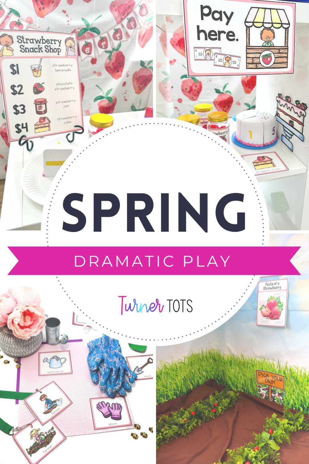 Spring Dramatic Play Ideas for a Sweet Strawberry Patch