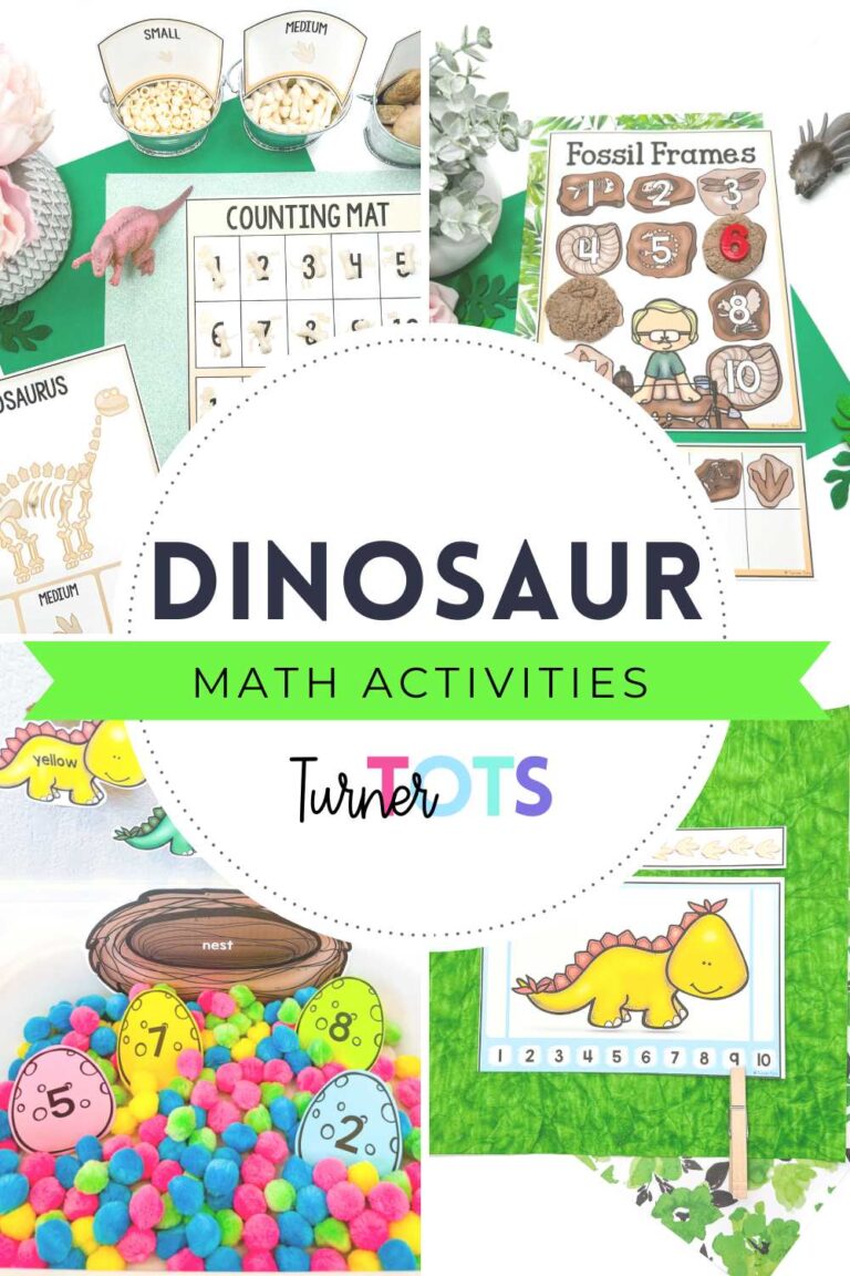 5 Exciting Dinosaur Math Activities for Preschoolers to Stomp into Learning