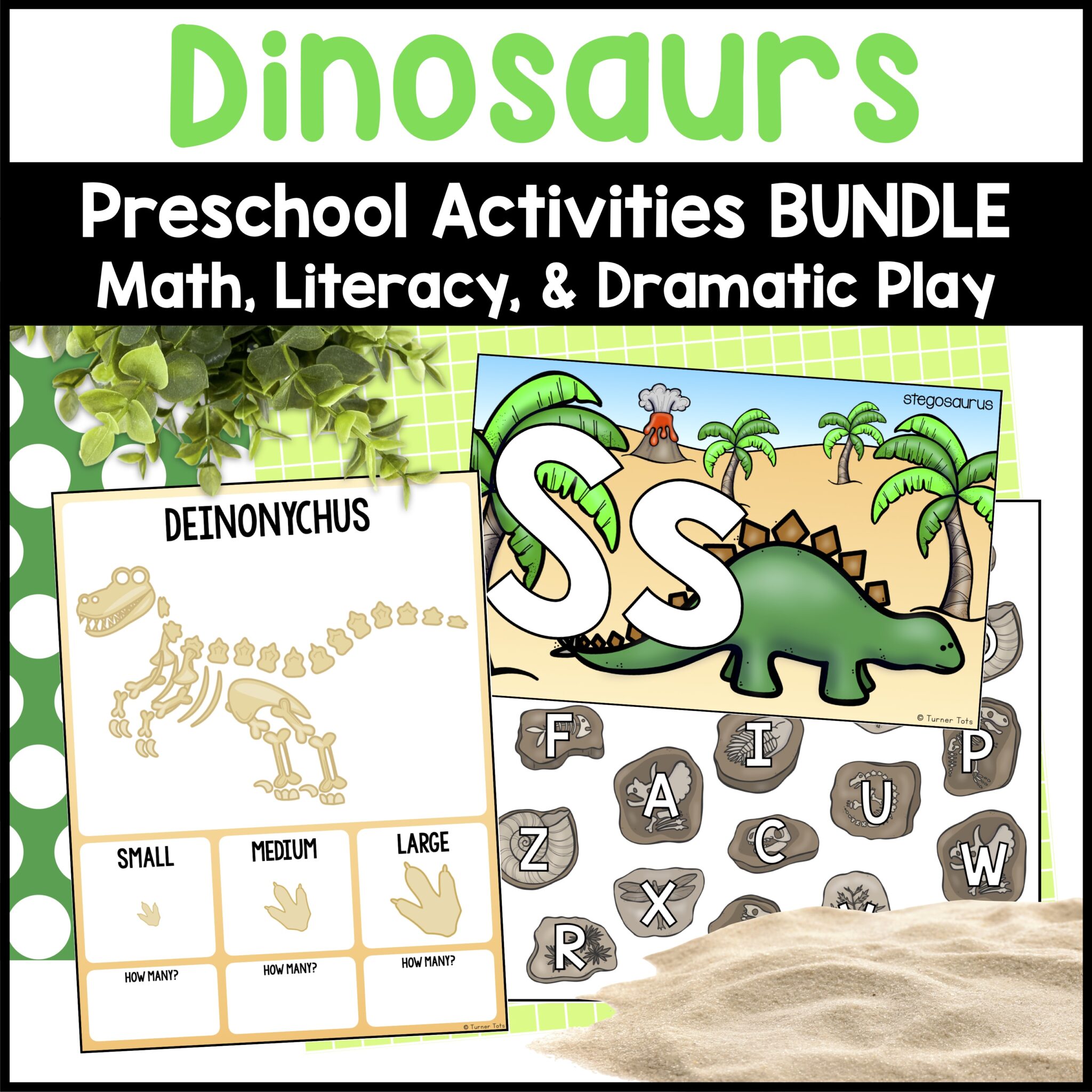 5 Dinosaur Literacy Activities for Preschoolers Roaring with Reading ...